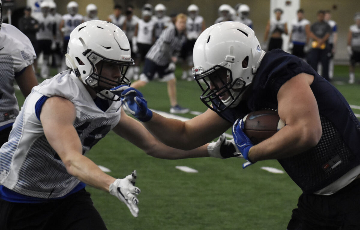 BYU senior tight end Kyle Griffitts achieves life goal by getting ...